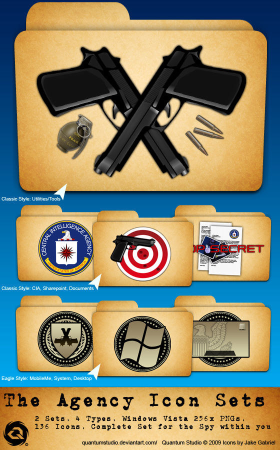 The Agency Folders Vista by quantumstudio on DeviantArt