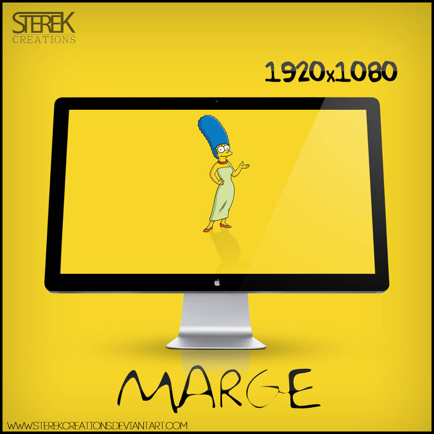 Marge Simpson - Wallpaper by SterekCreations on DeviantArt