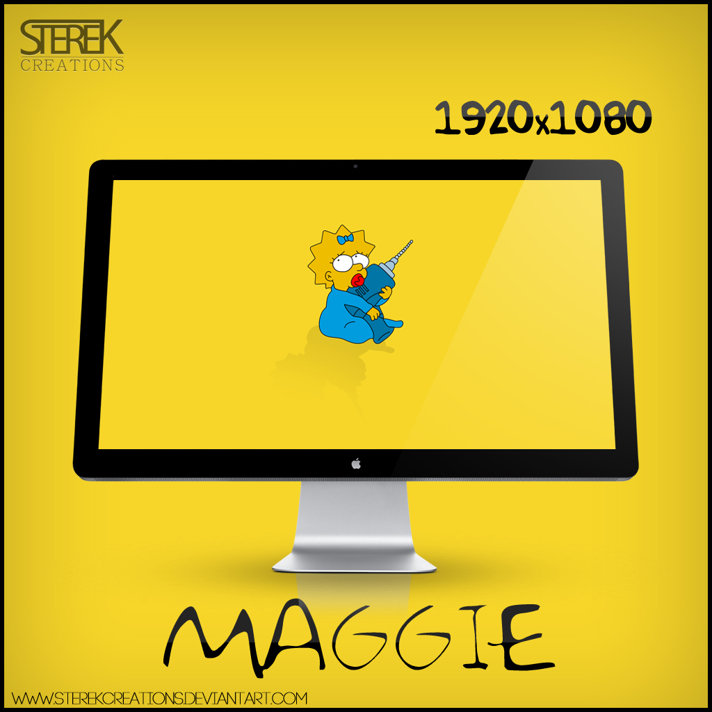 Maggie Simpson - Wallpaper by SterekCreations on DeviantArt
