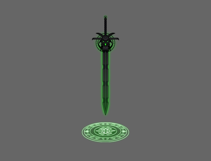 OS - Poisoned Skull Sword by gabrielsslf on DeviantArt