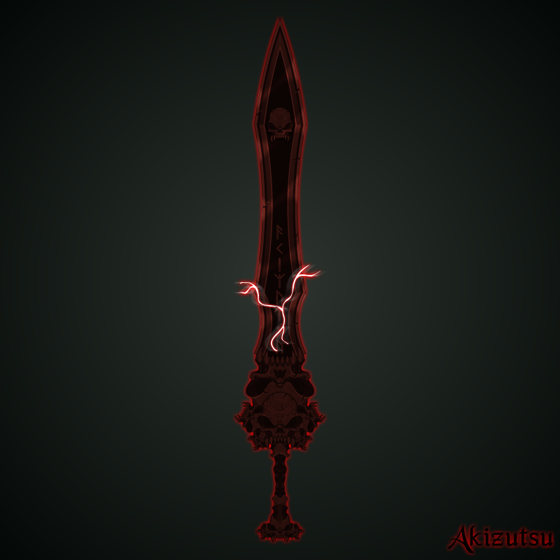 Soul Stealer Sword (DoomKnight version) by gabrielsslf on DeviantArt