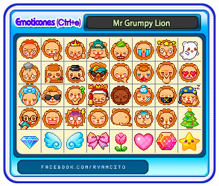 Audition Emoticon Lion (GIF) by iRyamcito on DeviantArt