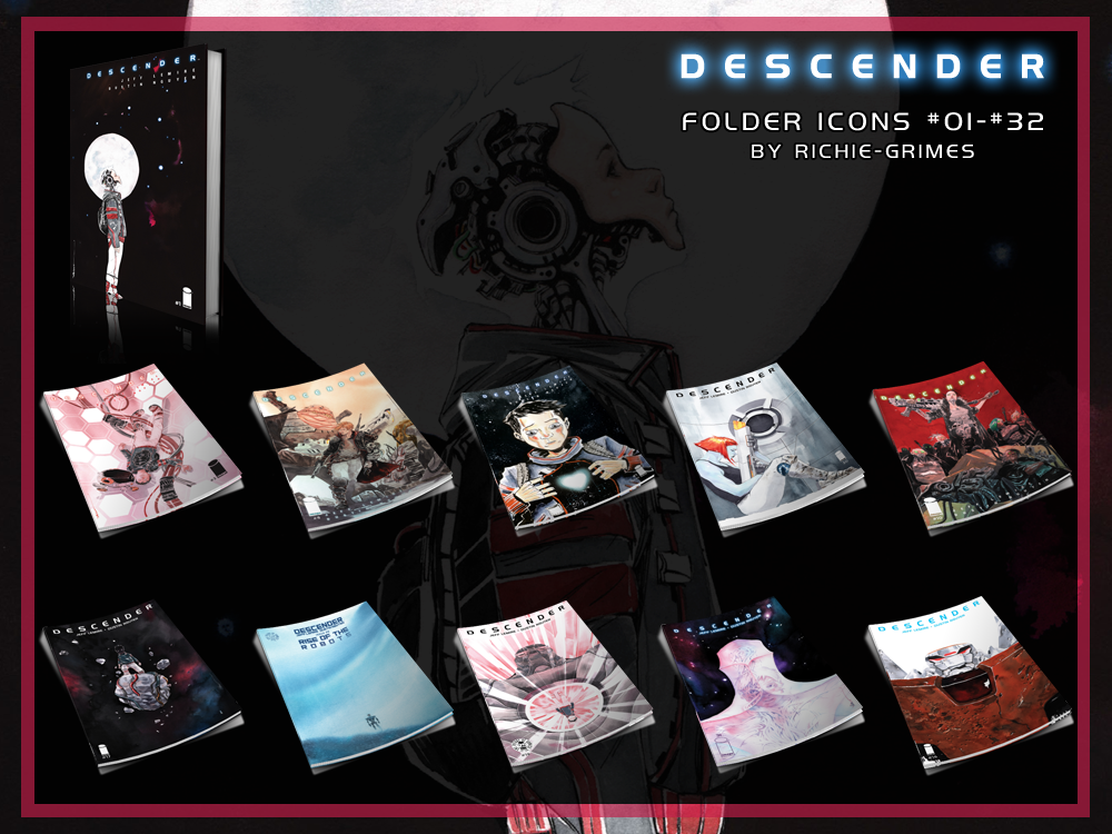 Descender Comic Book Folder Icons #01-#32 by richie-grimes on DeviantArt