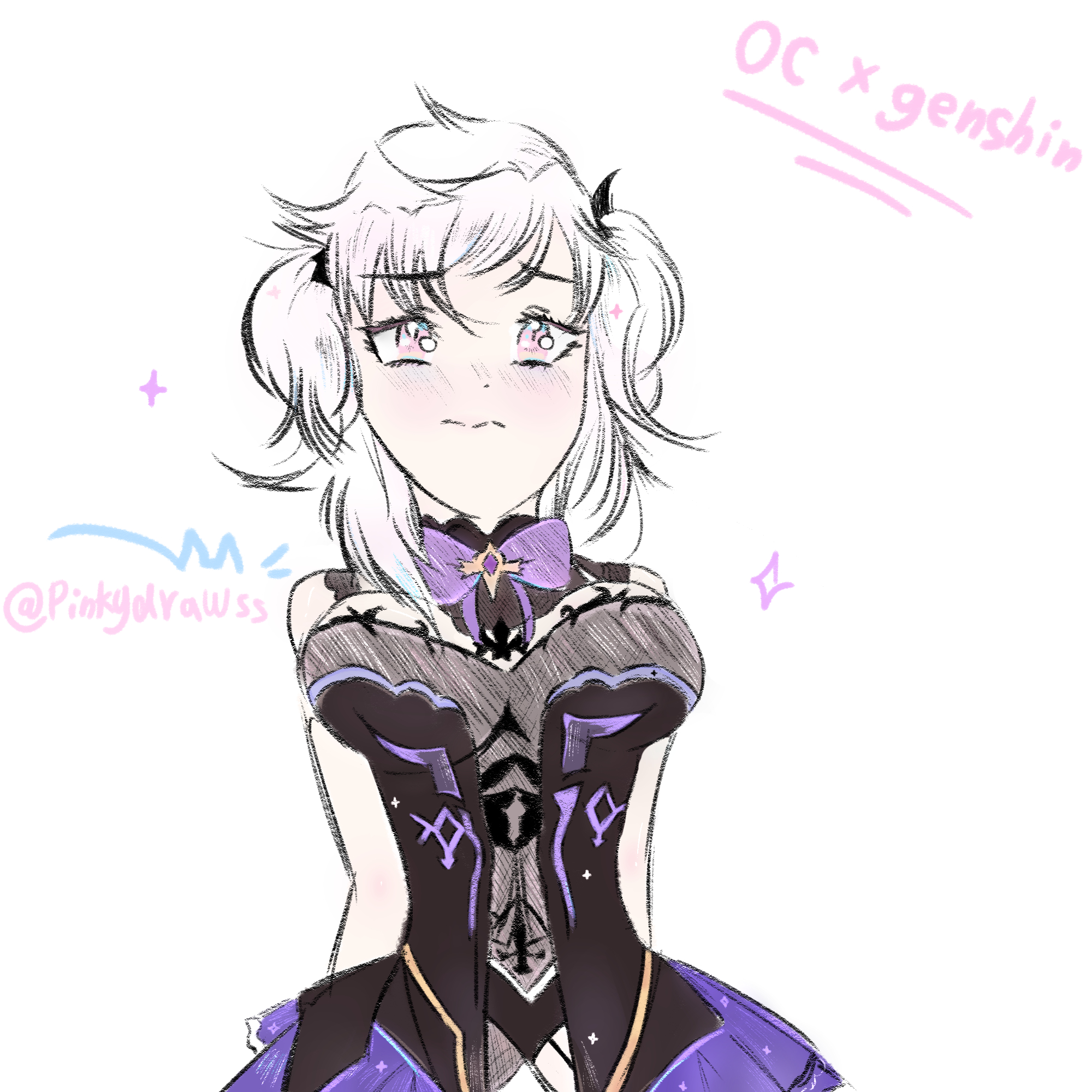 Orginal character X Genshin impact by pinkydrawss on DeviantArt