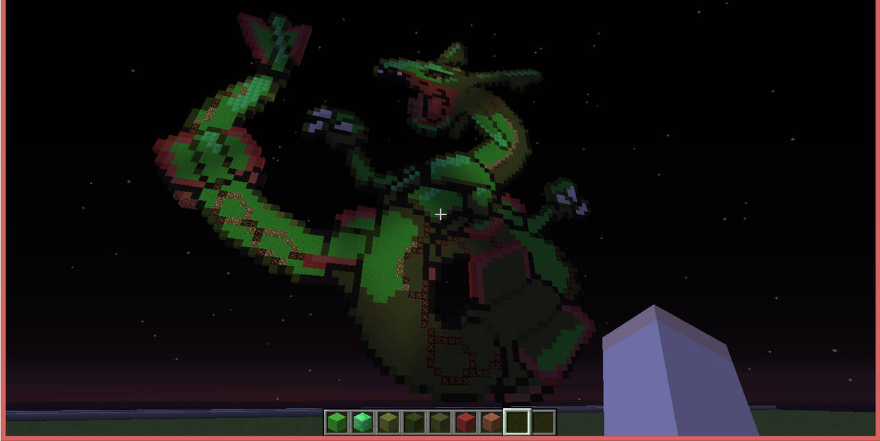 Rayquaza Pixel Art by wintersoren on DeviantArt