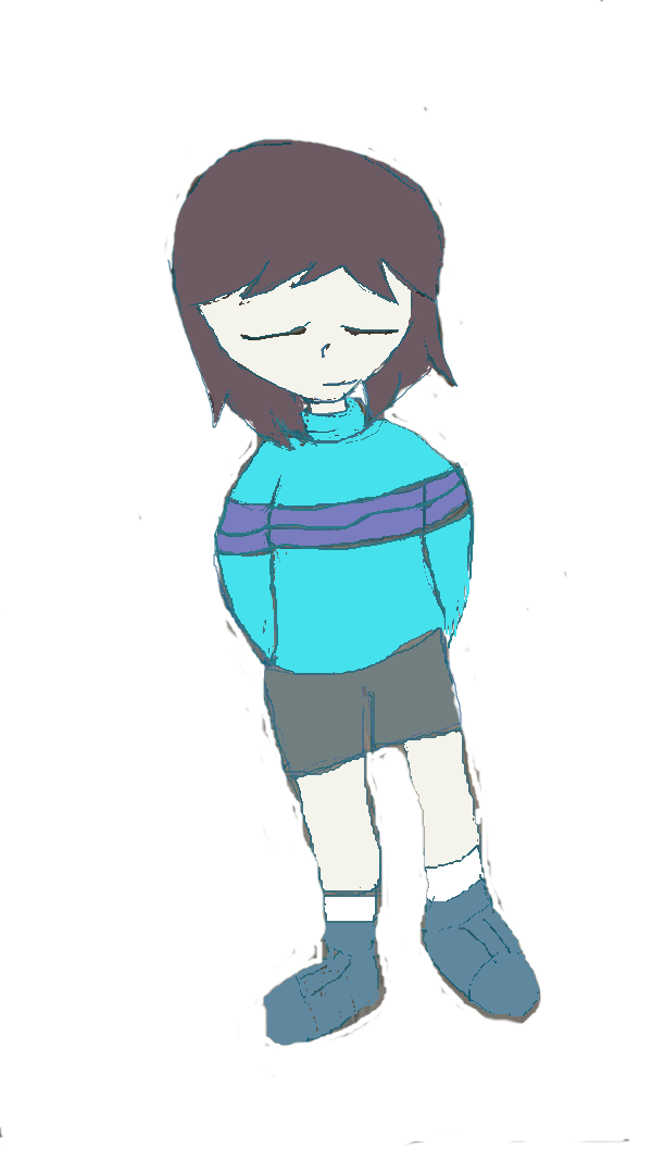 Frisk Fan Art Drawn By Lapis The Wolf by Lapisthewolf on DeviantArt