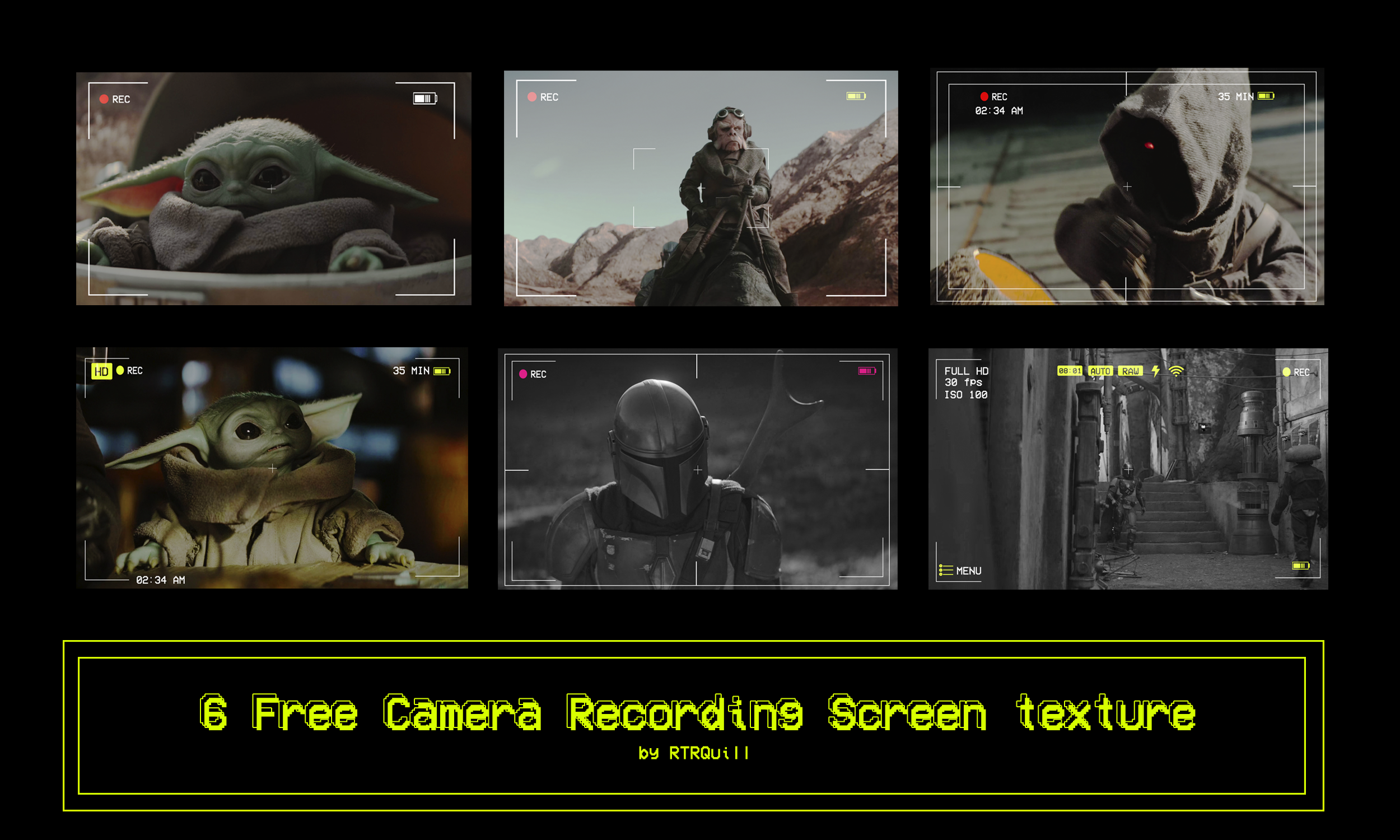 6 Free Camera Recording Screen texture by RTRQuill by RTRad on DeviantArt