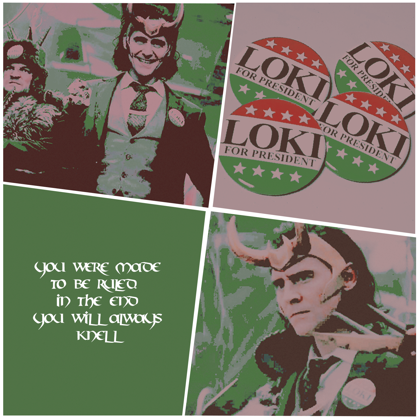 Loki for president template by RTRad on DeviantArt