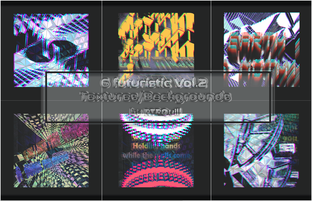 6 Futuristic textures Vol.2 by RTRQuill by RTRad on DeviantArt