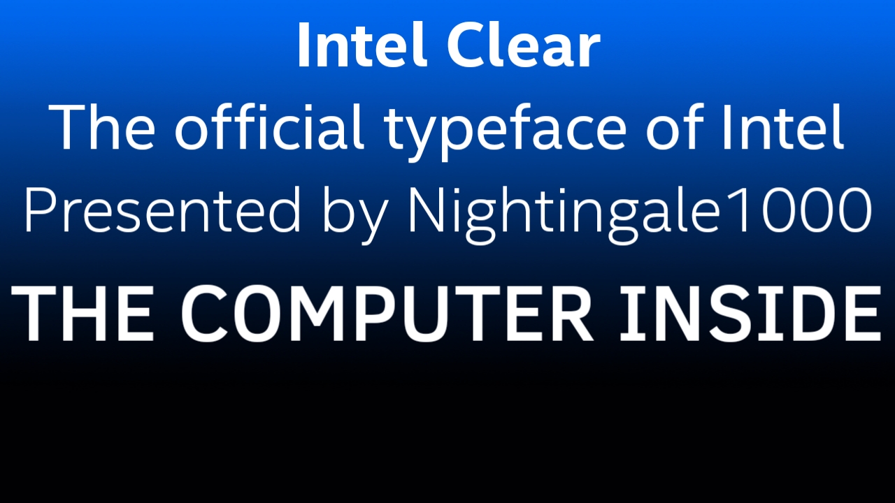 Intel Clear by Nightingale1000 on DeviantArt