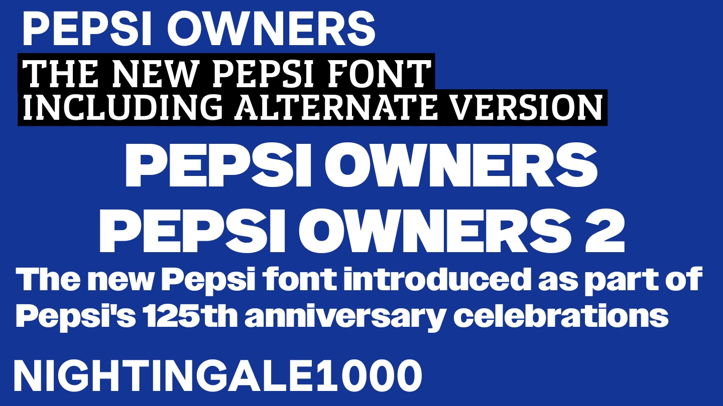 Pepsi Owners by Nightingale1000 on DeviantArt