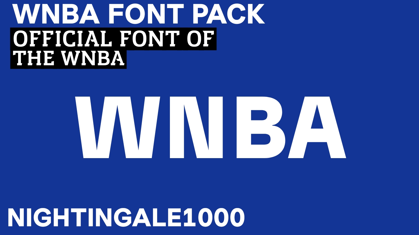 WNBA font pack by Nightingale1000 on DeviantArt