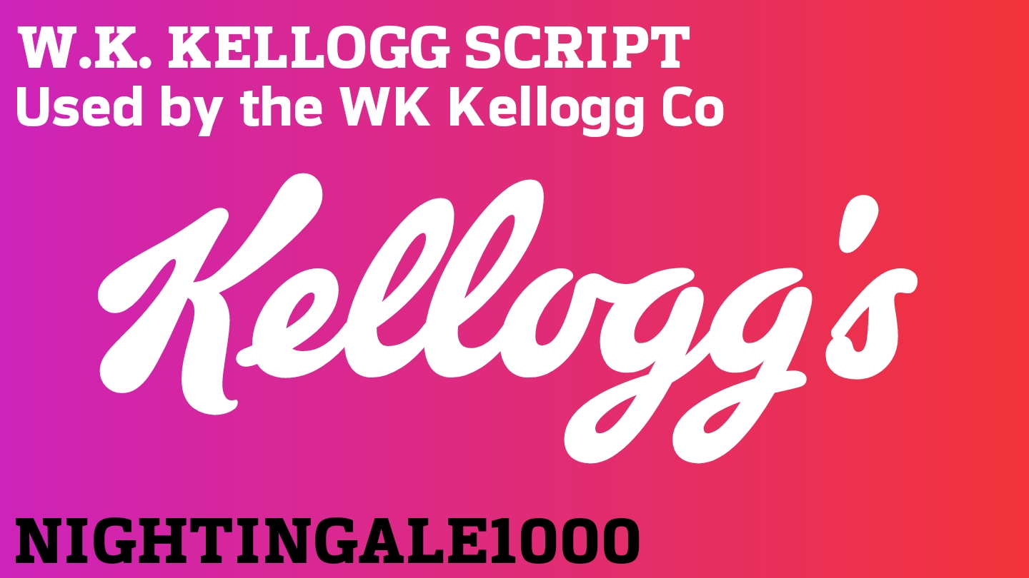 W.K. Kellogg Script by Nightingale1000 on DeviantArt