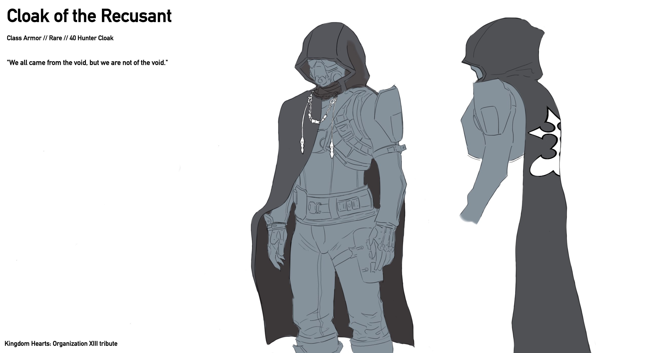 Destiny Hunter Cloak