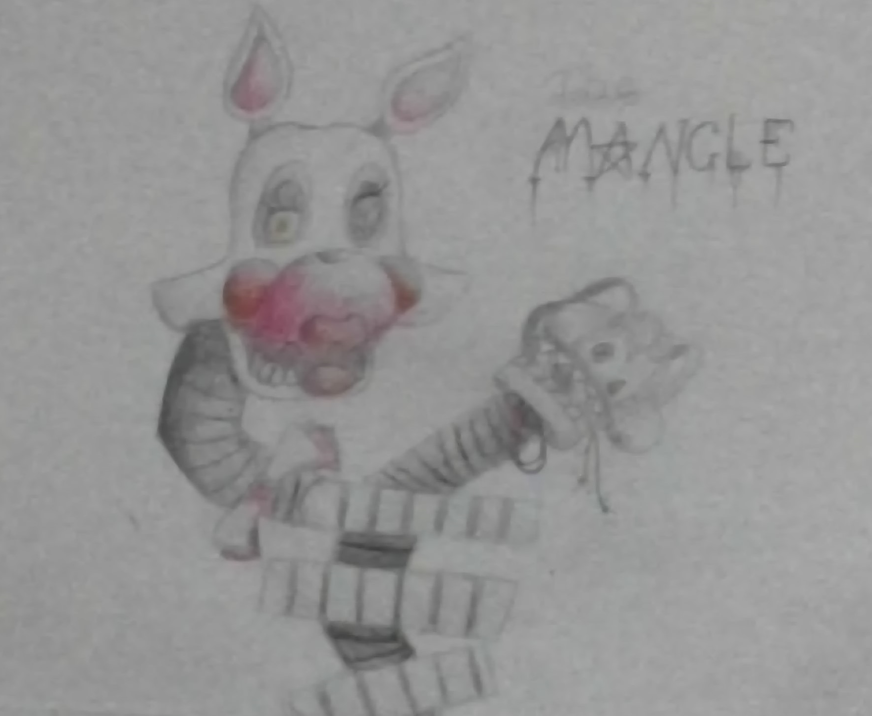 The Mangle / Five Nights At Freddys by AniandherLucario on DeviantArt