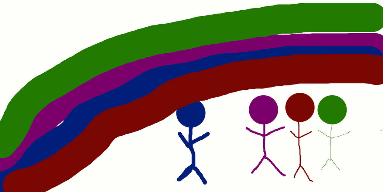 Rainbow People by Springtrapmlp34 on DeviantArt