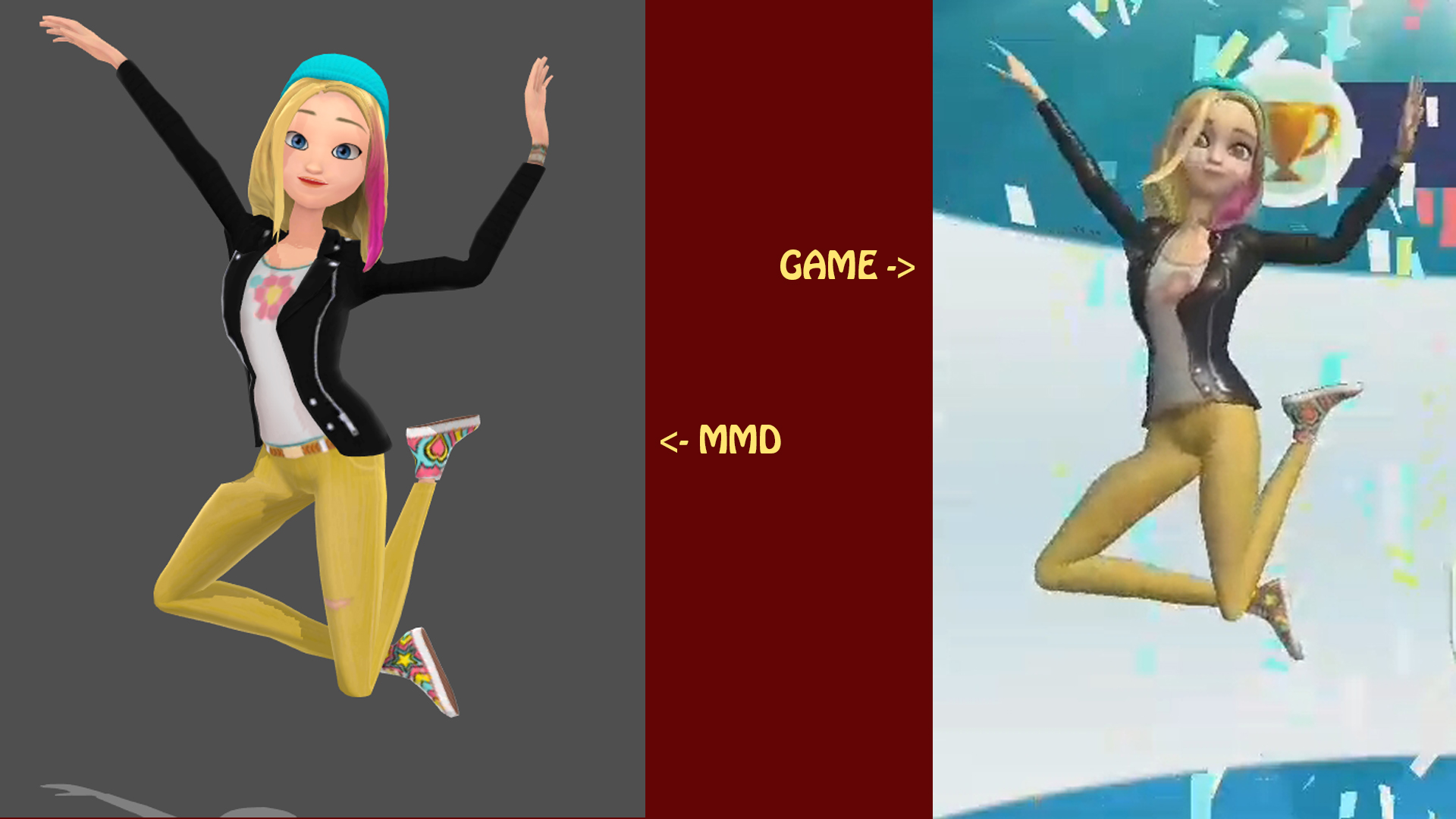 Zoe Jump - Level Complete Pose by JMMDPMT on DeviantArt