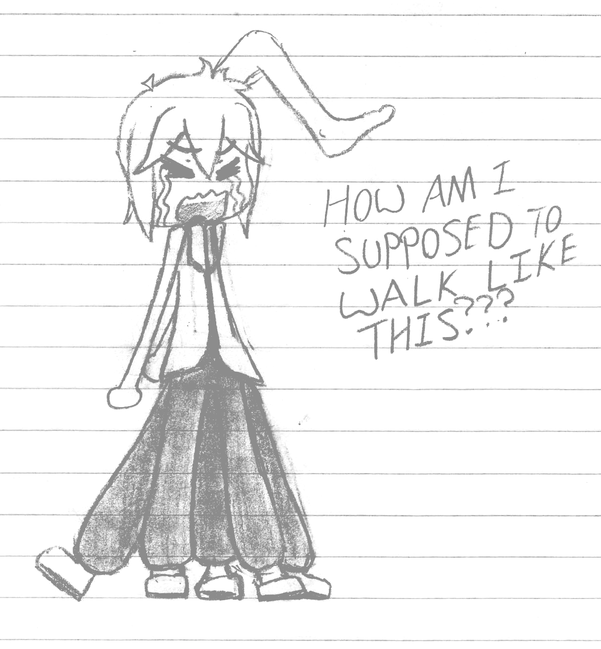 Six-Legged Man by superdaughter on DeviantArt