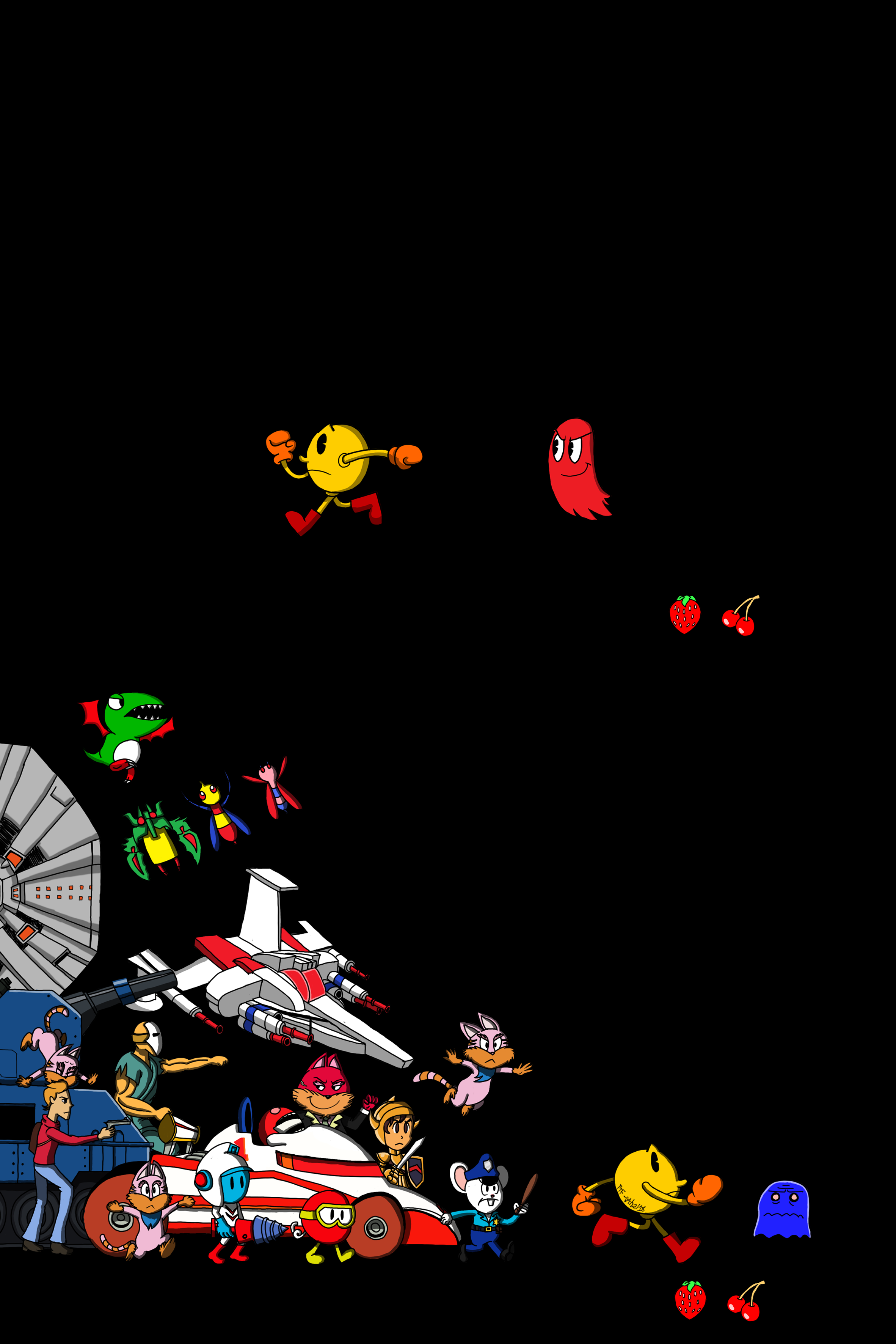 Pac-Man's Surprise Intermission by FTFTheAdvanceToonist on DeviantArt