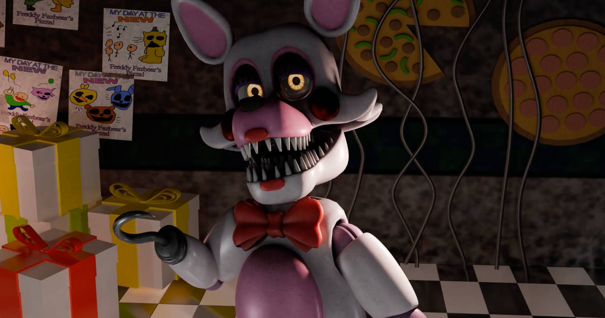 Toy Foxy [Blender] by Luna-Tenebris on DeviantArt