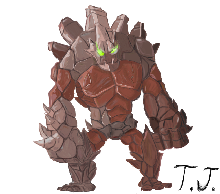 Malphite, for League of Legends Art Collab by ColonelPigmask on DeviantArt