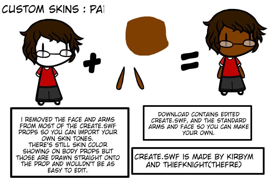 Create.swf Custom Skins Hack by rsgmaker on DeviantArt