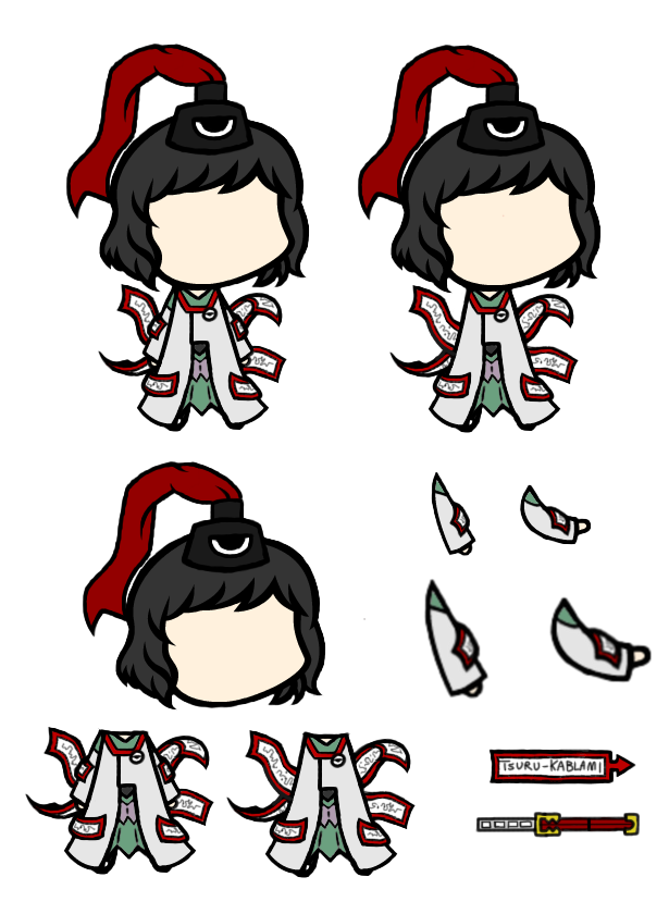 Walfas Custom Chara Base: Tsurubami Senri by Ispod4 on DeviantArt