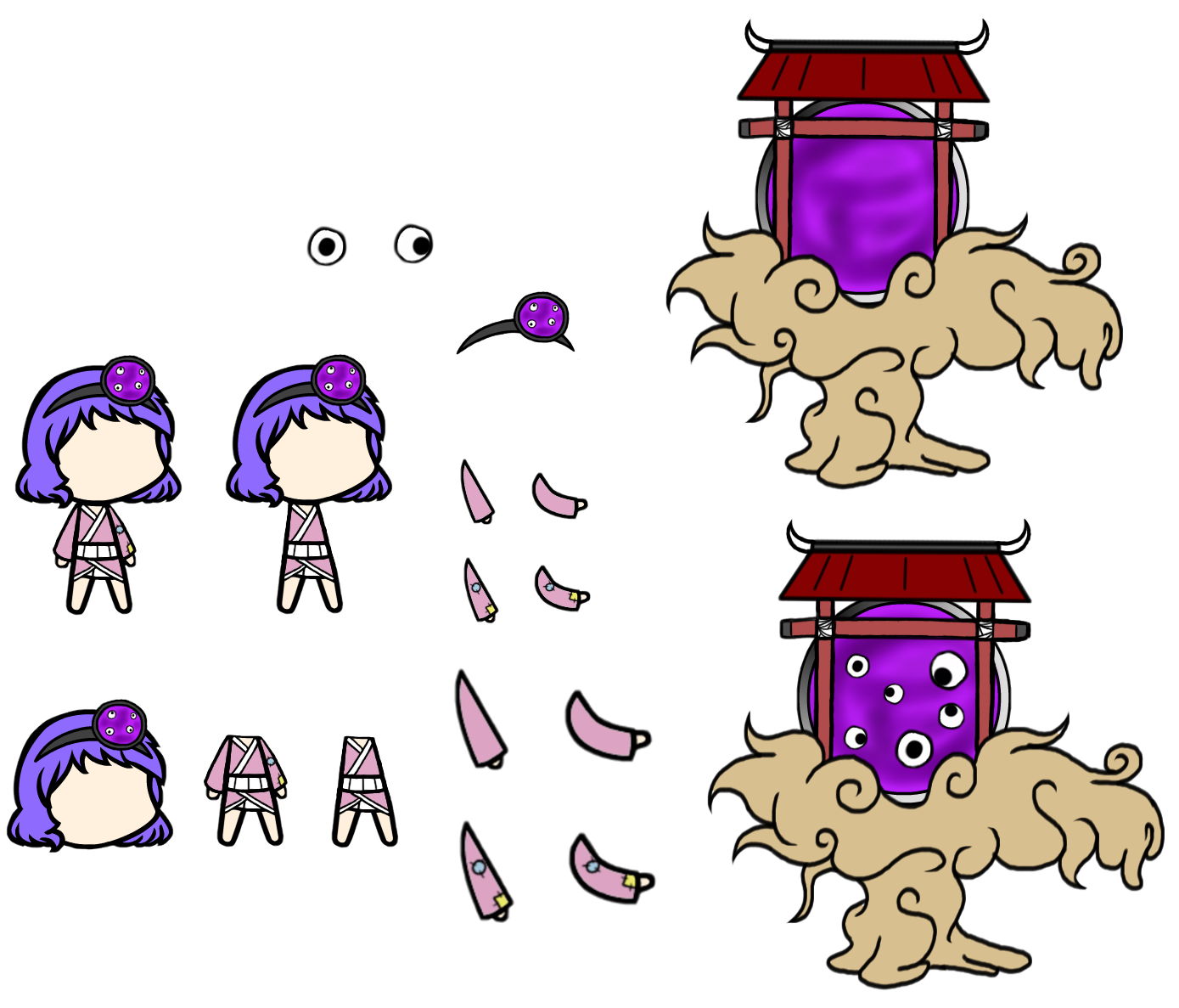 Walfas Custom Chara Base: Mitsumo/Terumi by Ispod4 on DeviantArt