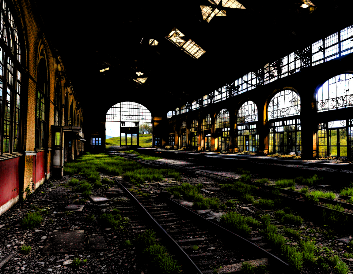 Abandoned Train Station 2 by Blake290383 on DeviantArt