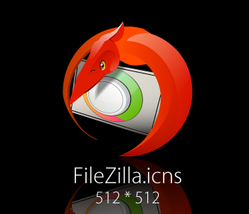 FileZilla-icon-Ptera by Davomin on DeviantArt