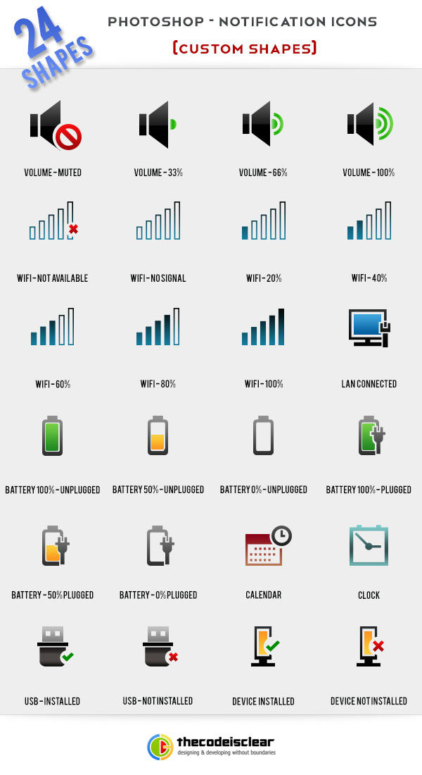 Notification Icons from the Windows Taskbar by thecodeisclear on DeviantArt