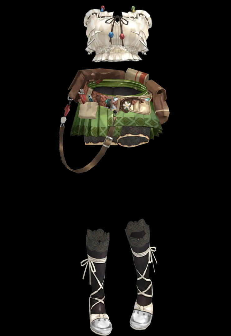 Rigged Atelier Outfit #3 DL by okkaruto on DeviantArt
