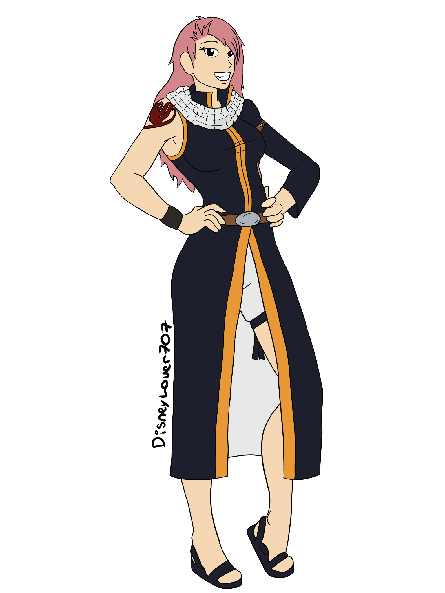 Genderbent Natsu by disneylover707 on DeviantArt