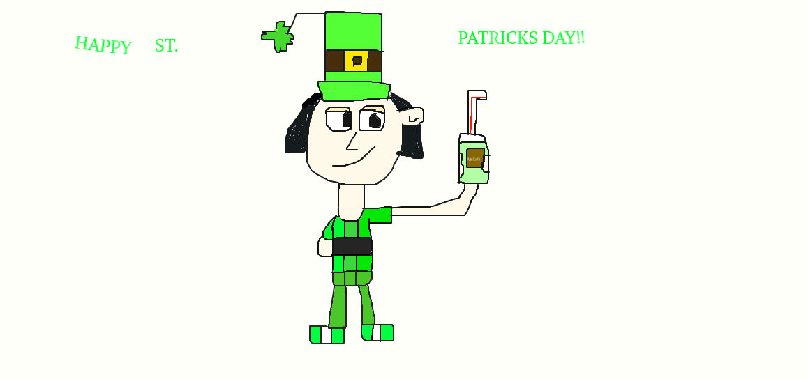 St Patricks Day Shake by amongusalien on DeviantArt