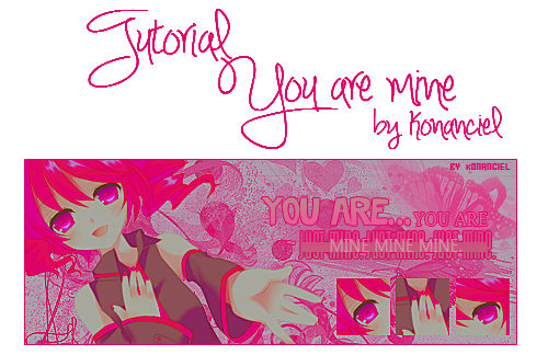 You are mine tutorial by KonanCiel on DeviantArt
