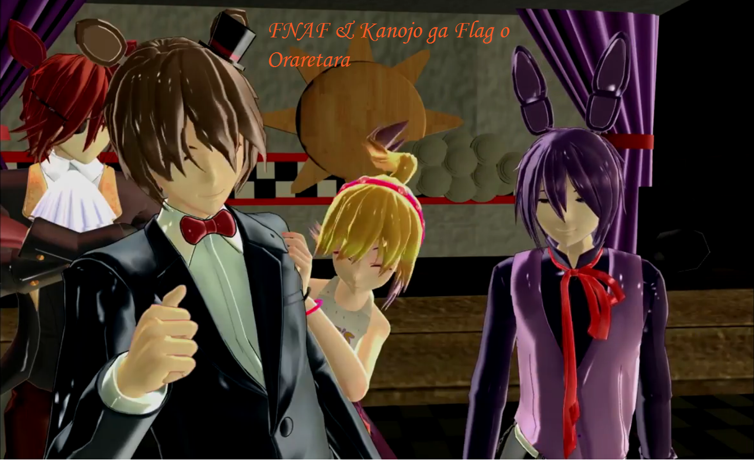 [MMD]FNAF Kanojo ga Flag o Oraretara + motion dl by DarkSeibo on DeviantArt