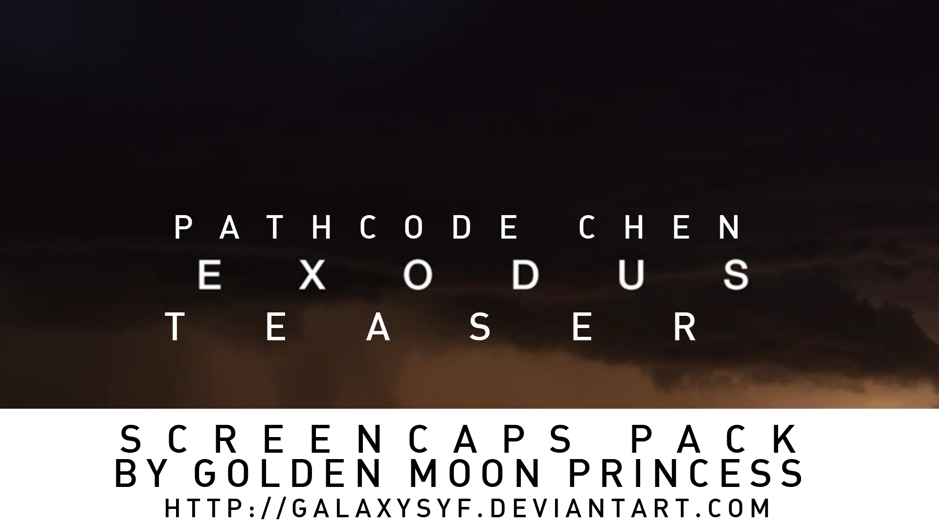 Pathcode #CHEN Screencaps Pack (22P) by galaxysyf on DeviantArt