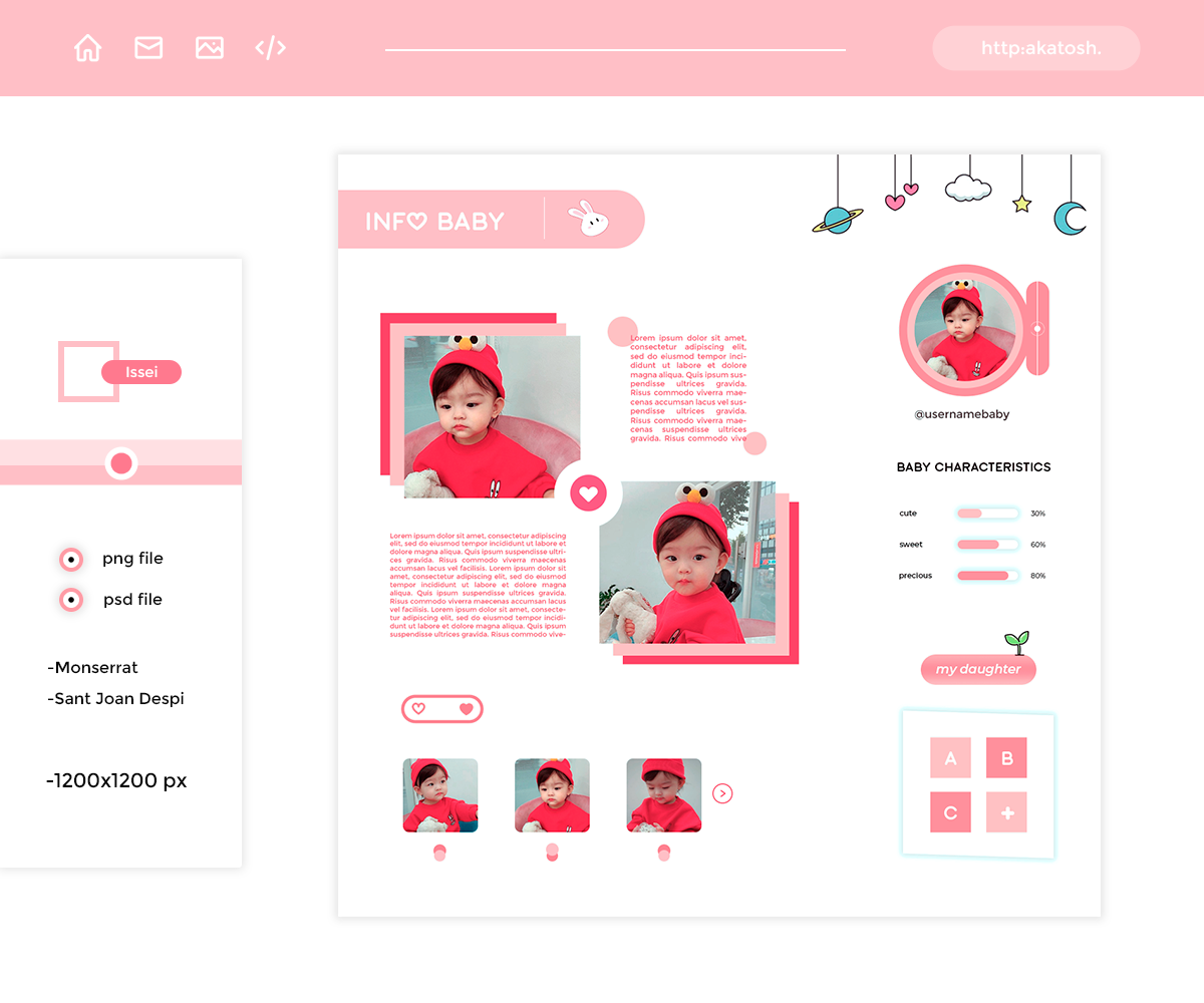 Baby Picture Description Template - Infoupdate.org