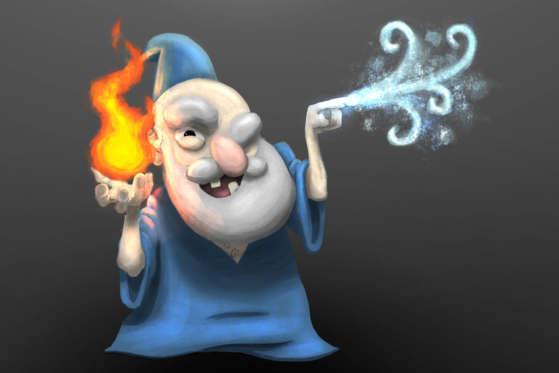 Elemental Wizard by AidanNeeson on DeviantArt