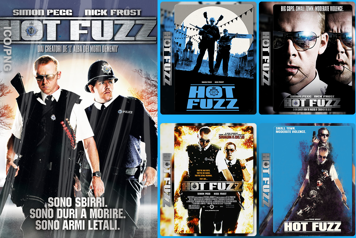Hot Fuzz Dvd Cover