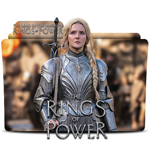 Lord of the Rings The Rings of Power Folder icon by Whiteline0 on ...