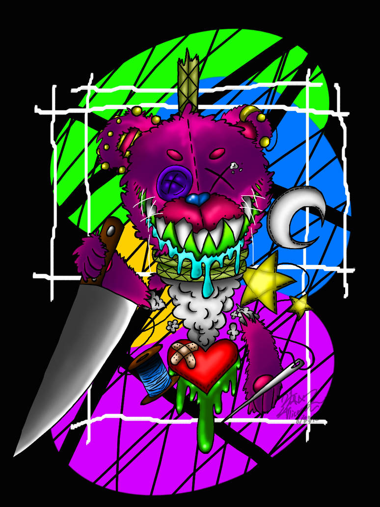 Radioactive Bear by maryalice21 on DeviantArt