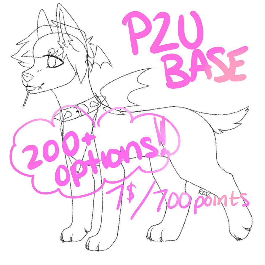 P2u Base by Roseteethhh on DeviantArt
