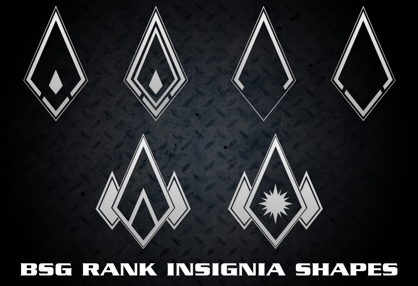 BSG Rank Pins Set 2 by Retoucher07030 on DeviantArt