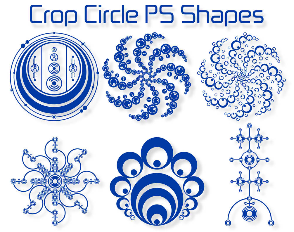 Crop Circle PS Shapes by Retoucher07030 on DeviantArt