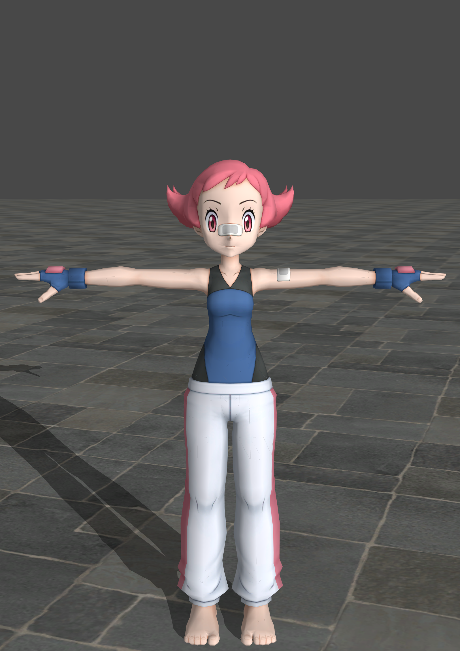Maylene from Pokemon Masters for XPS by stormpuma on DeviantArt