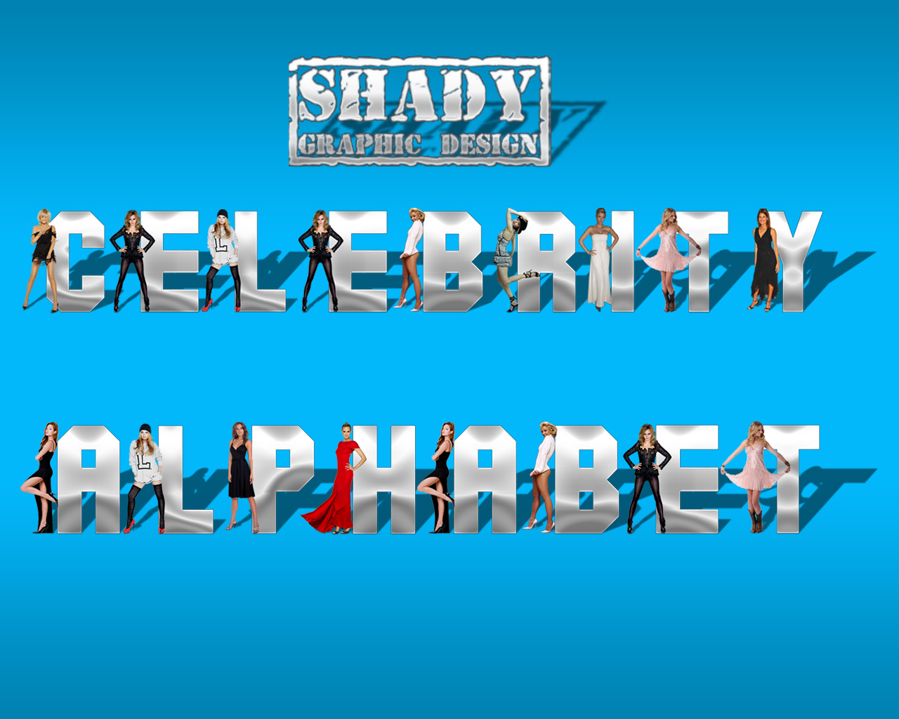 Celebrity Alphabet Psd Pack by shady06 on DeviantArt