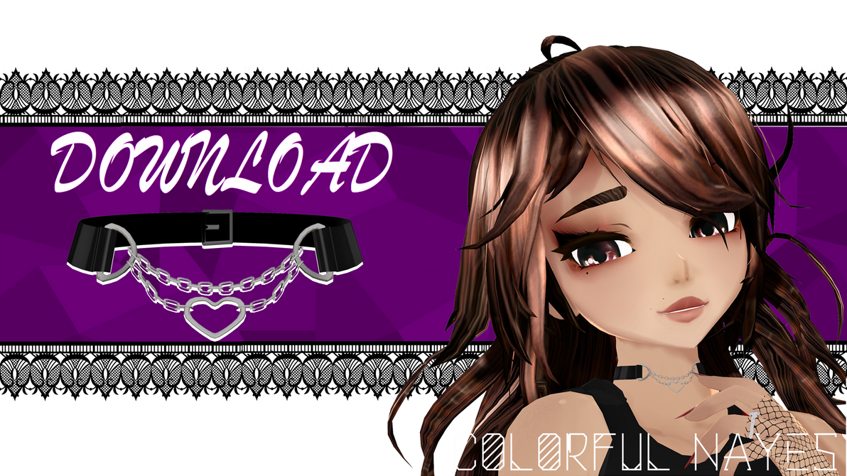 .:Collar Heart [F2U]:. by ColorfulNayes on DeviantArt