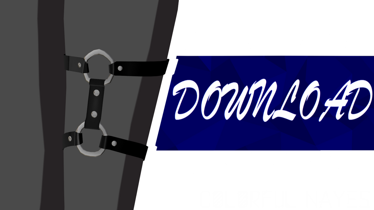 .:Leg Garter [F2U]:. by ColorfulNayes on DeviantArt