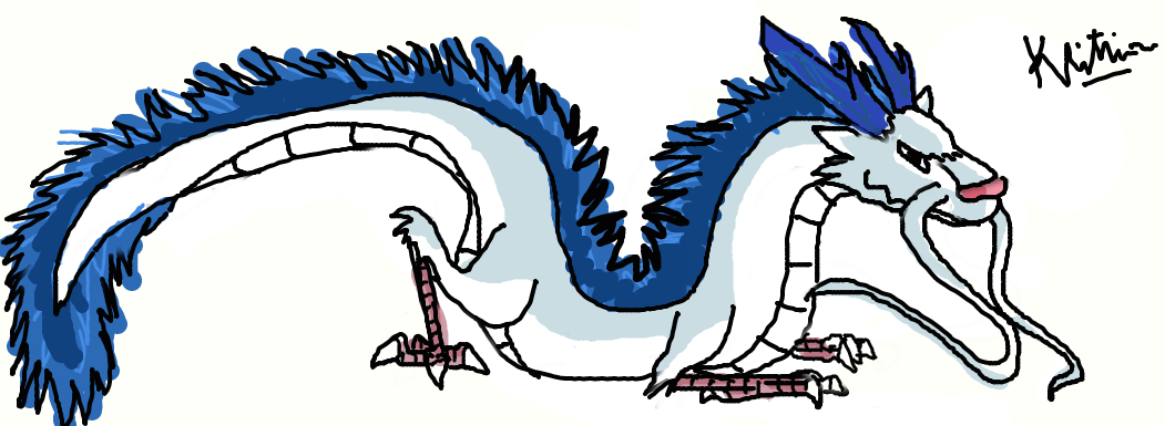 Haku dragon form by BeaFans4Dragons on DeviantArt